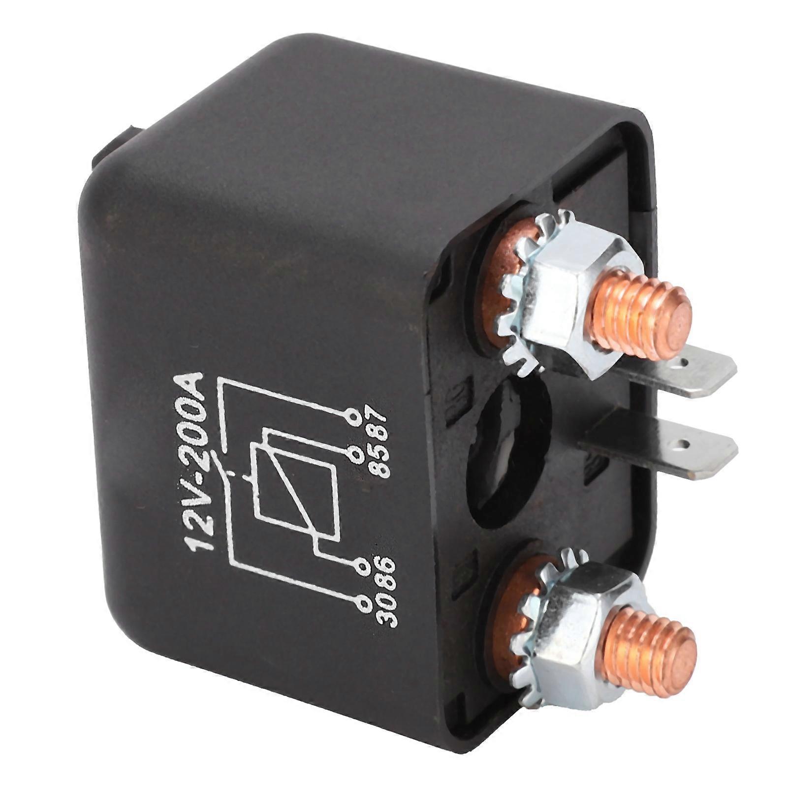 Start Relay Small 200A Normally Open 4 Pin Automotive Marine ...
