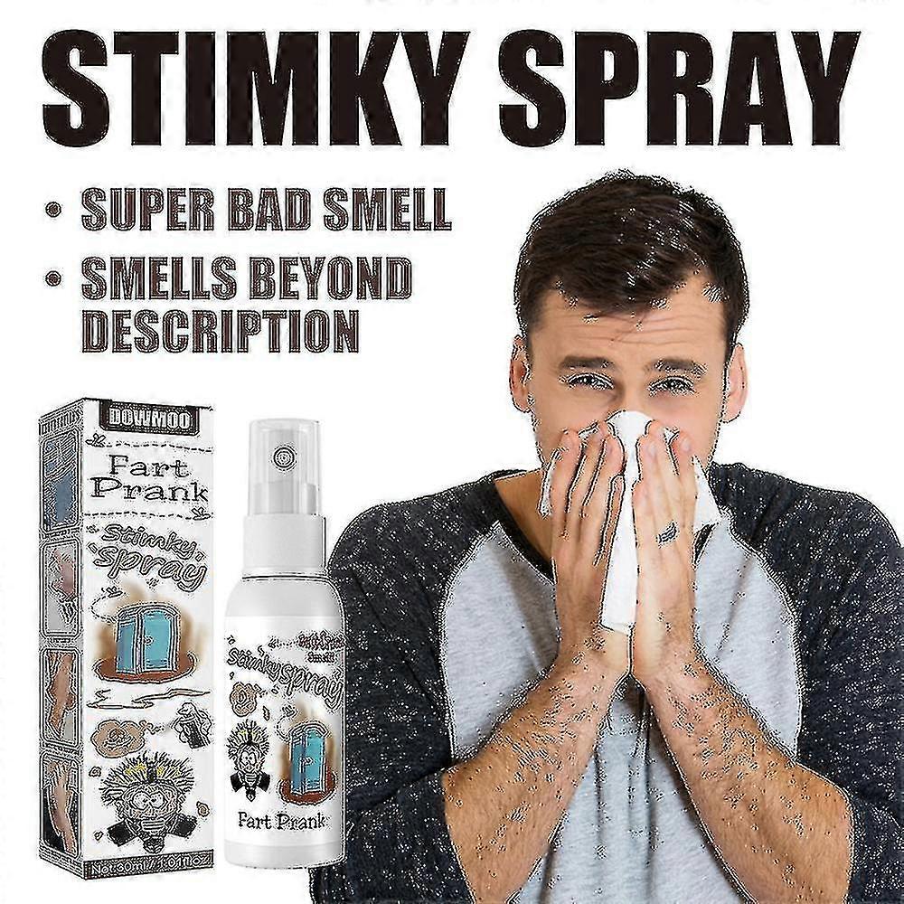 30 ml Stinky Spray Liquid Fart Gag Prank Skämt Spray Stink Bomb ...