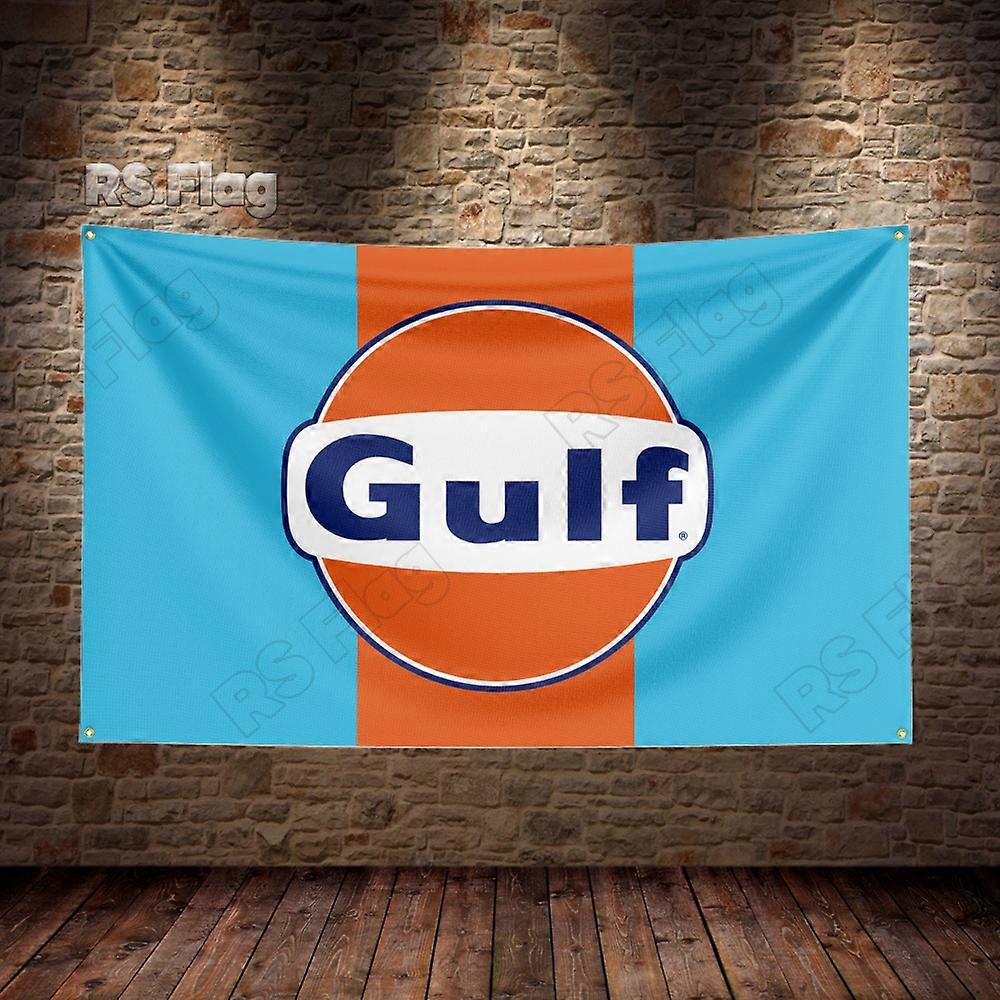 3x5 Fts Gulfs Flag Polyester Full Color Printed Oil Flags for Decor ...