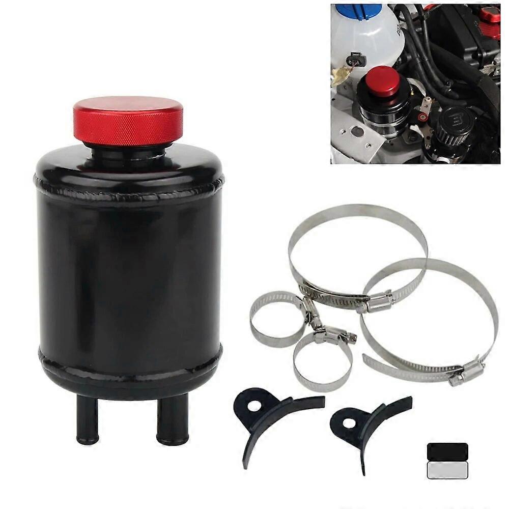 Racing Power Steering Fluid Reservoir Tank Clamps Fuel Cell Surge Tank ...