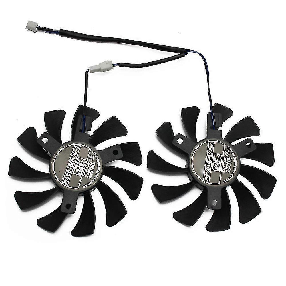 75mm 2pin Gtx1050ti Gpu Cooler Dual Fan For Geforce Gtx 1050ti Gtx-1050 ...