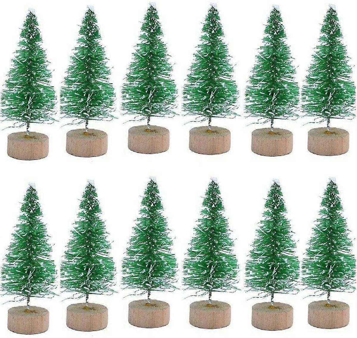 Christmas Tree Mini Miniature Christmas Tree Decoration Table Christmas ...