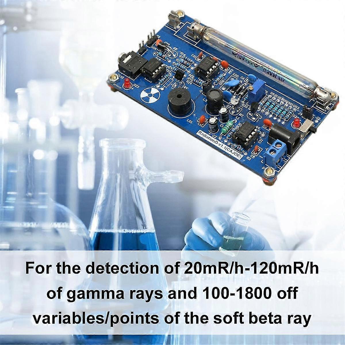 Diy Assemble Geiger Counter Kit Counter Module Nuclear Radiation ...