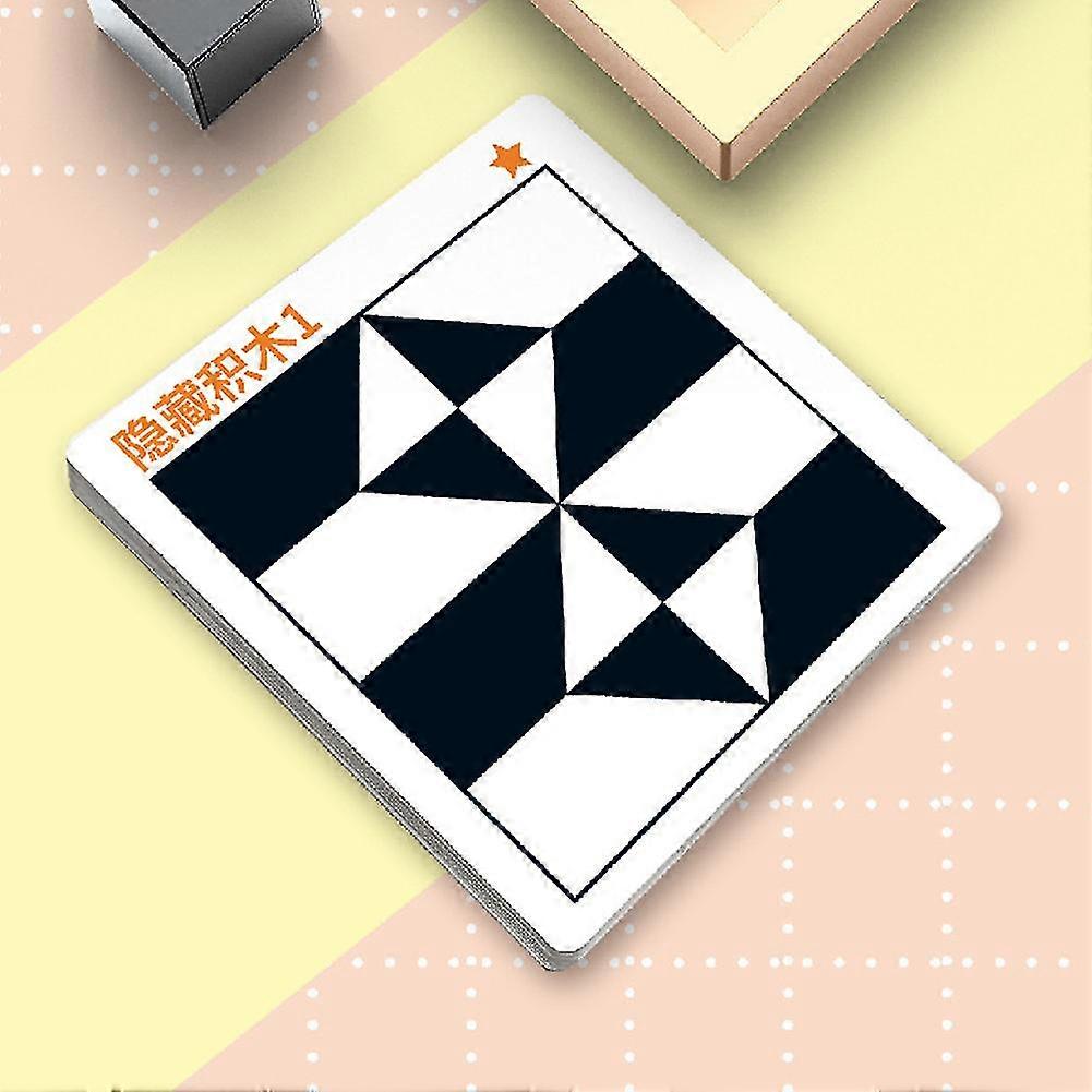 Simple Concealed-Block Toy for Kids Parent-child Interactive Board Game ...