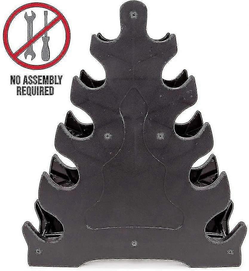 Dumbbell Rack Stand, Triangle And Big Leaf 5-tier Dumbbell Storage ...