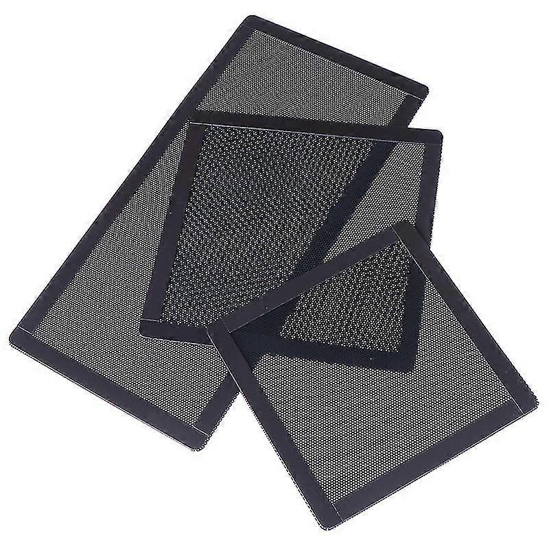 12/14/12x24cm Pc Case Cooling Fan Magnetic Dust Filter Mesh Cover ...