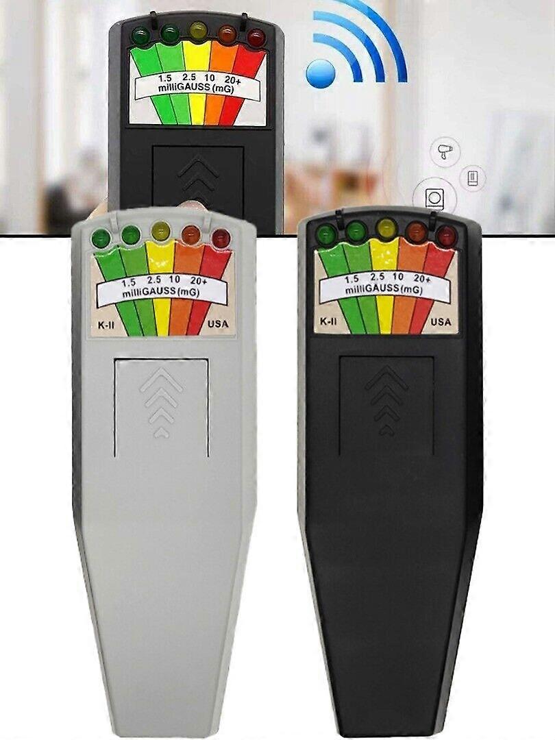 5 Led Emf Meter Magnetic Field Detector Ghost Hunting Paranormal ...