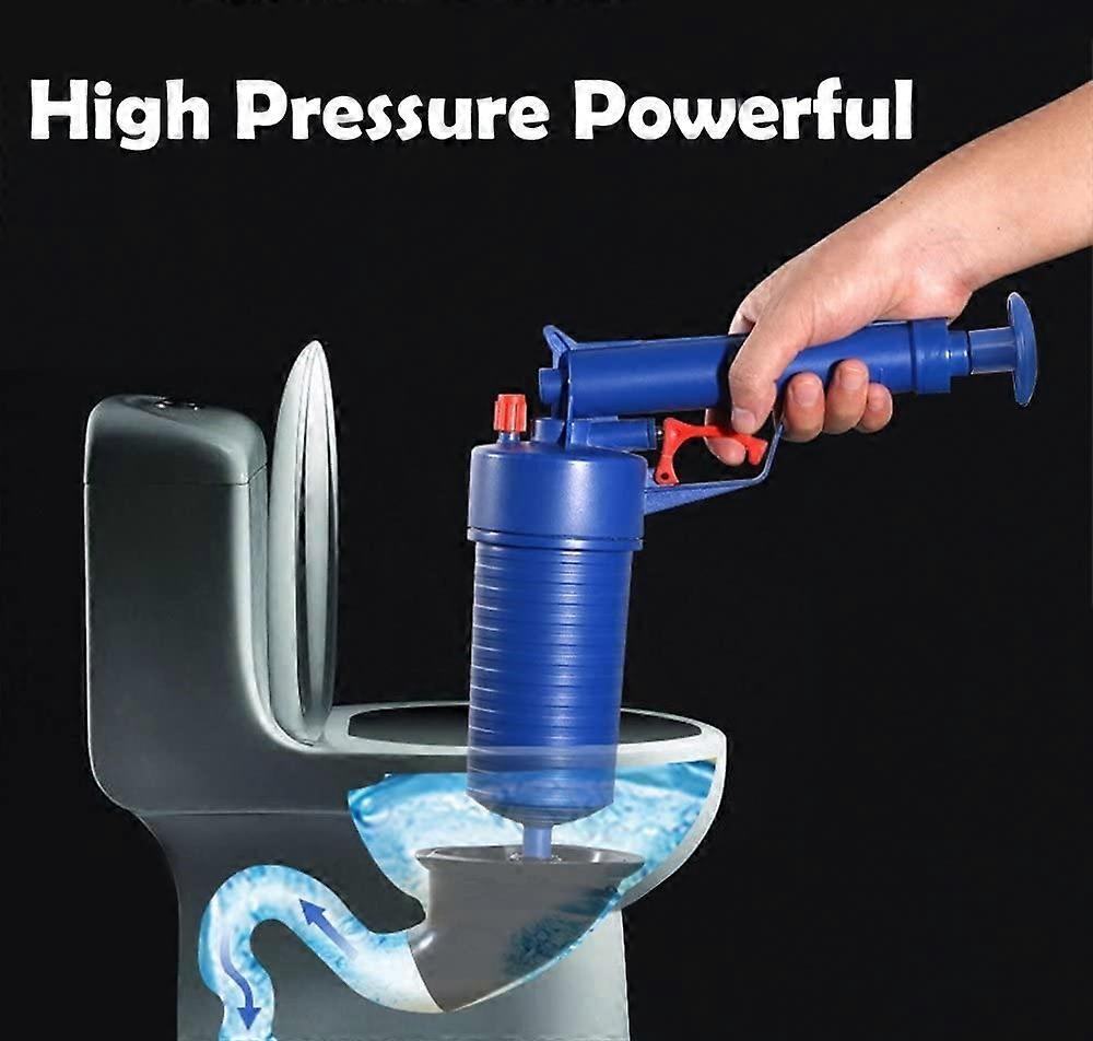 Air plunger gun, toilet plunger, high pressure powerful drainage impact ...