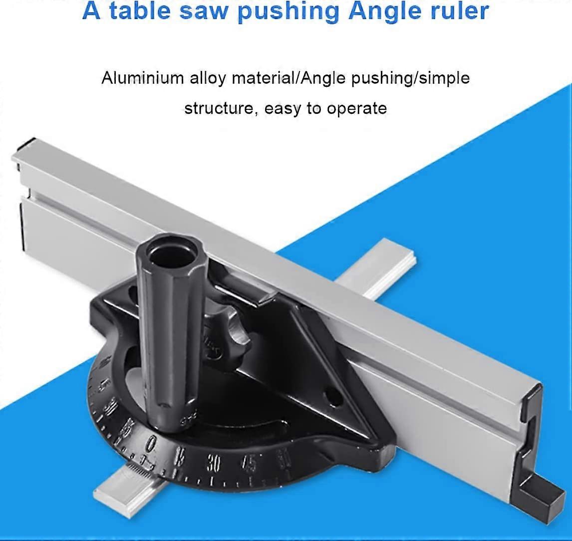 Table Saw Ruler Miter Gauge Fence System Woodworking Block Tools ...
