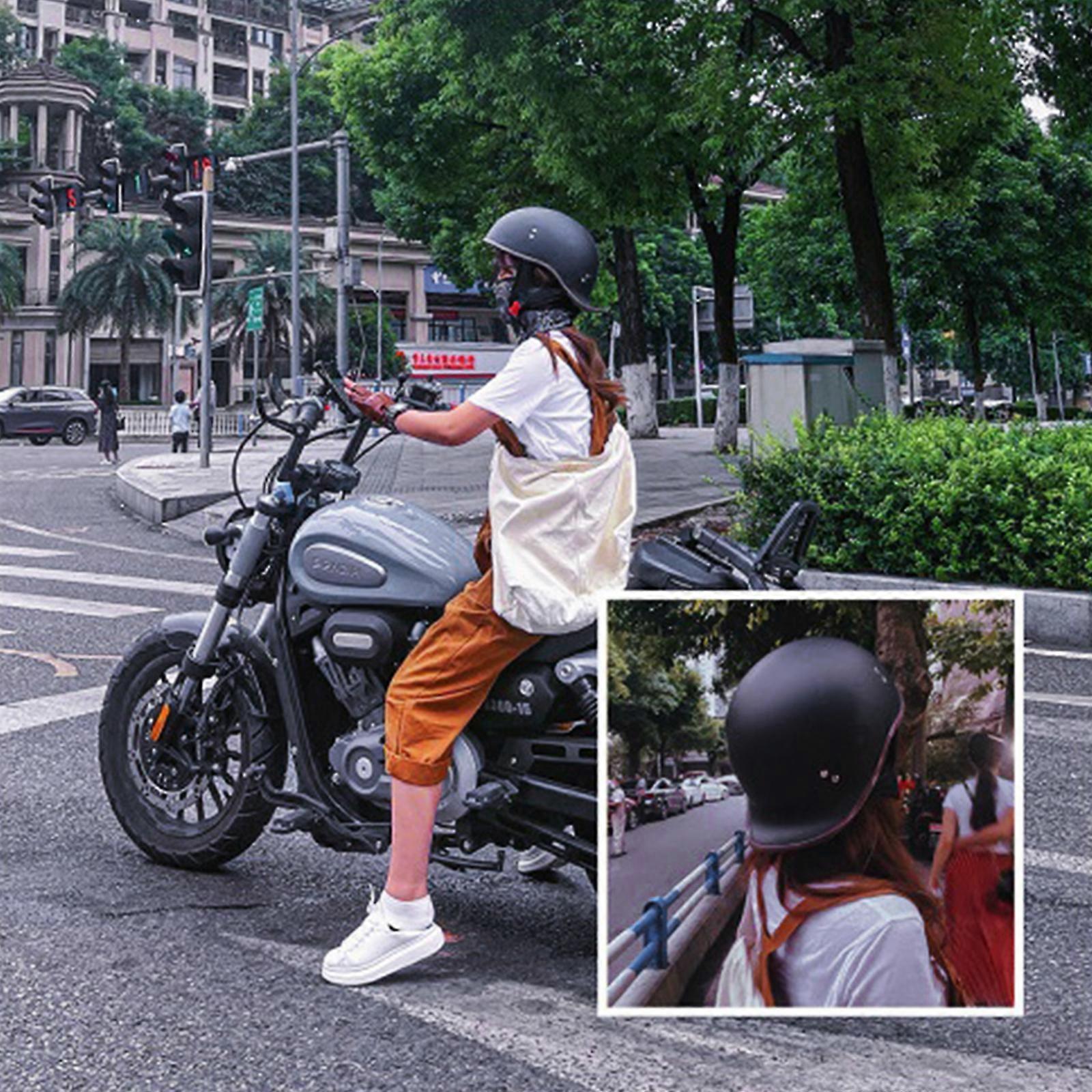 Summer Open Face Bicycle Helmet for Adult Adjustable Bike Women Men ...