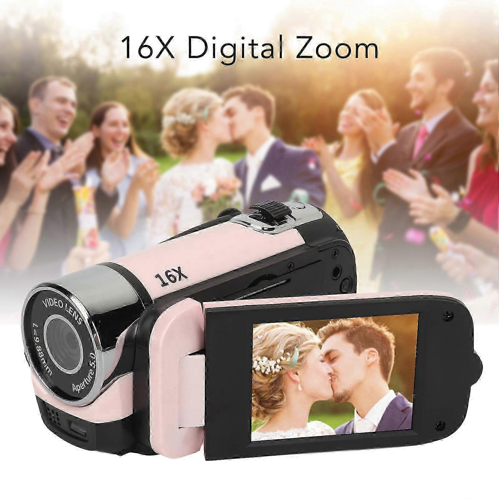 D90 1080p 16mp Digital Camera 2.4 Inch Rotatable Screen Camcorder 16x ...