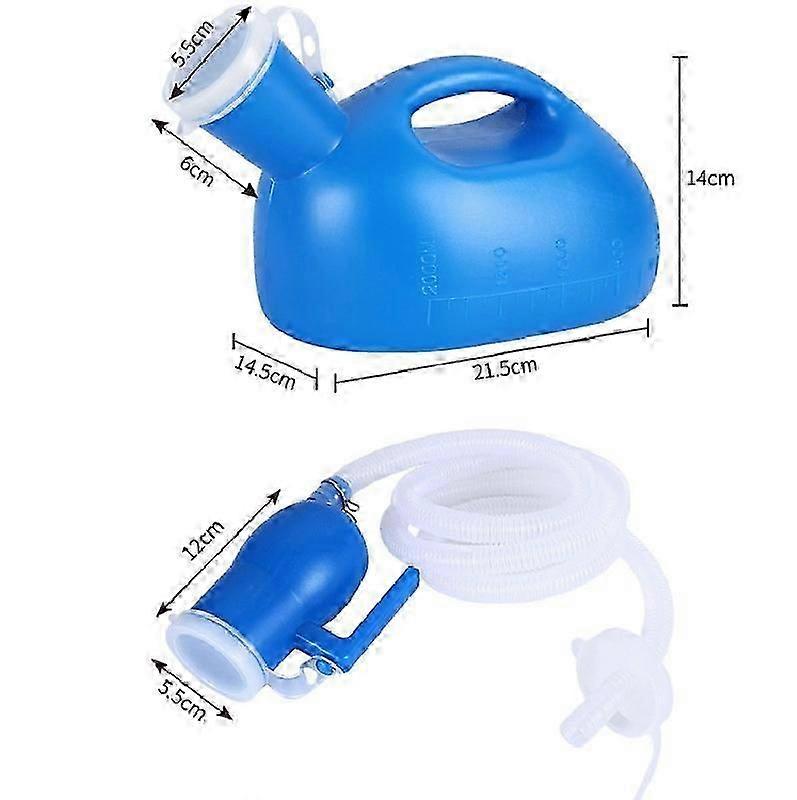 New Portable Urinals Men's Urinal With Hand-held 2000ml Large Capacity ...