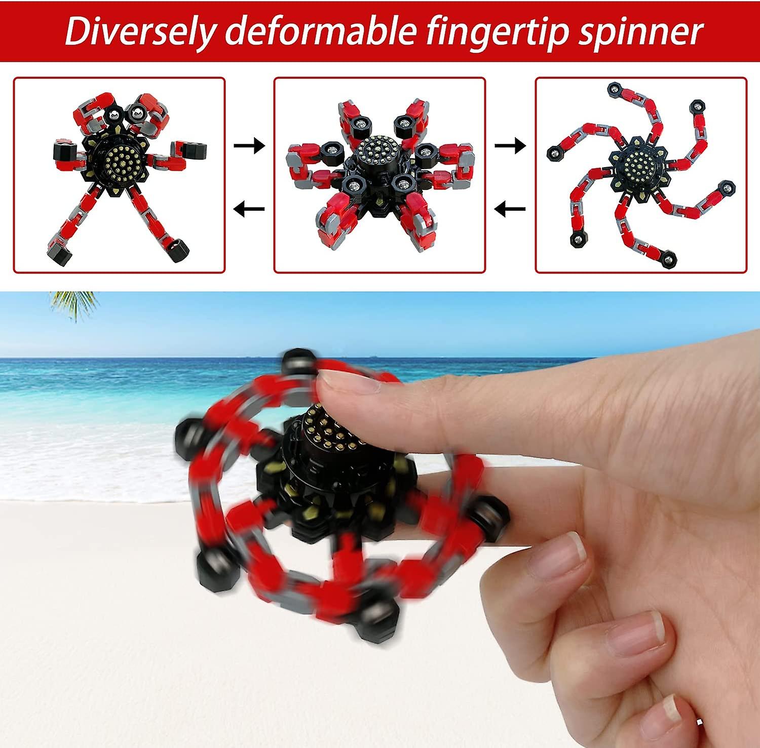 Fidget Robot transformable Toy Stress Relief Anti Anxiety Transformable ...