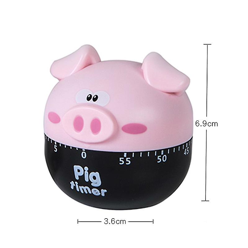 Cute Cartoon Pig Cooking Timer Cooking Mechanical Study Timer Gym Timer ...