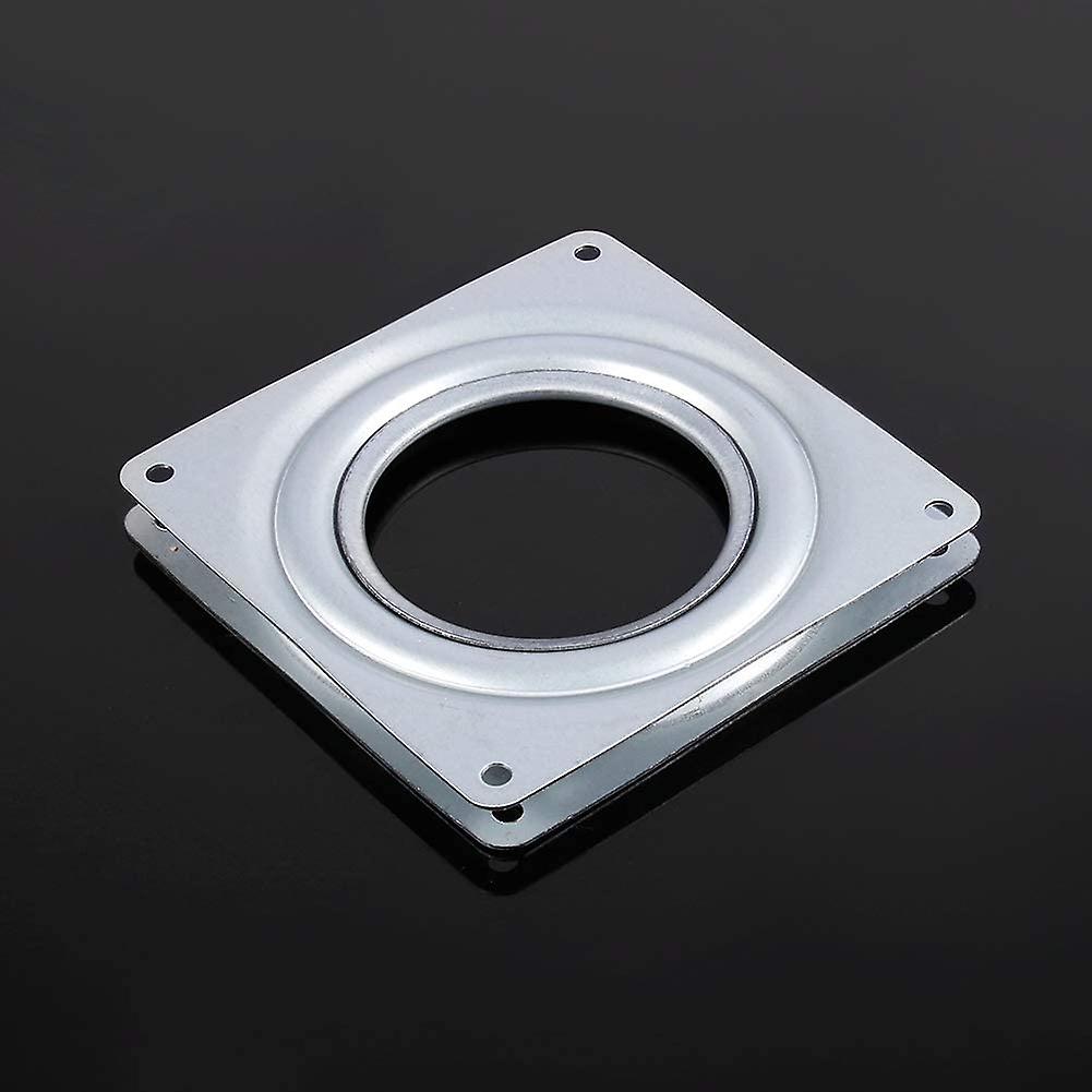 Square Swivel Plate 4 Inches Square Lazy Turntable Bearing 360 Degree ...