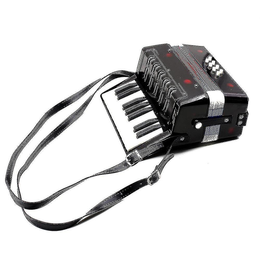 Mini Small Accordion 17-key 8 Bass Accordion Kids Educational Musical ...