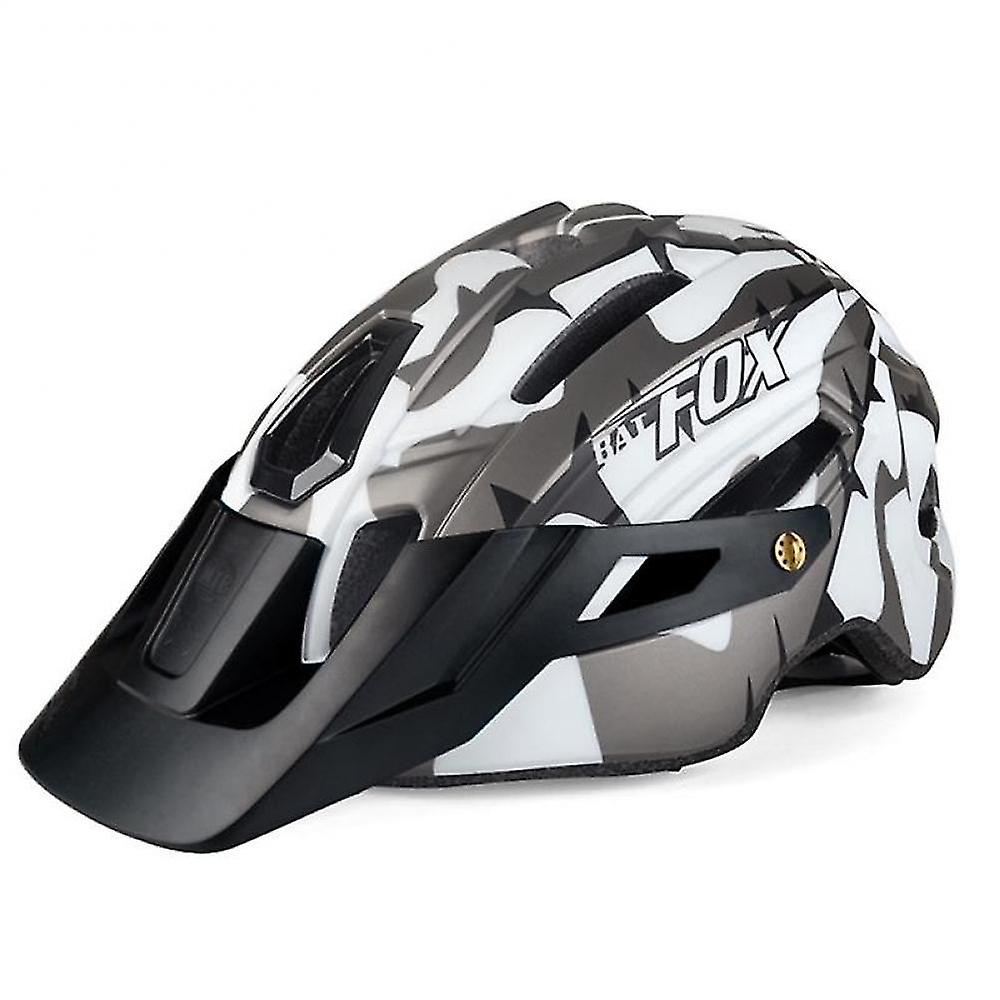 Bat Fox Mtb Cycling Helmet Integrated Adjustable Road Bicycle Helmet ...