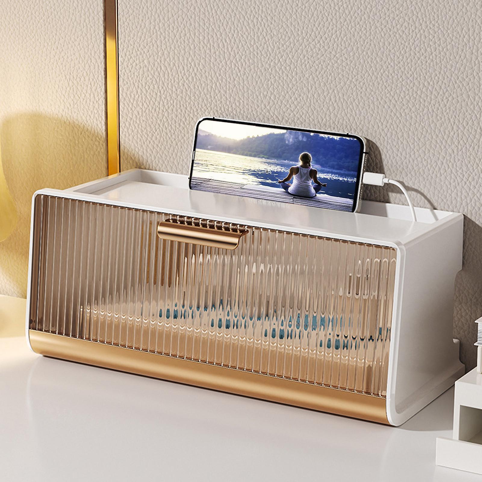 Router Storage Box Wall Mounted Transparent Large Capacity Wifi ...