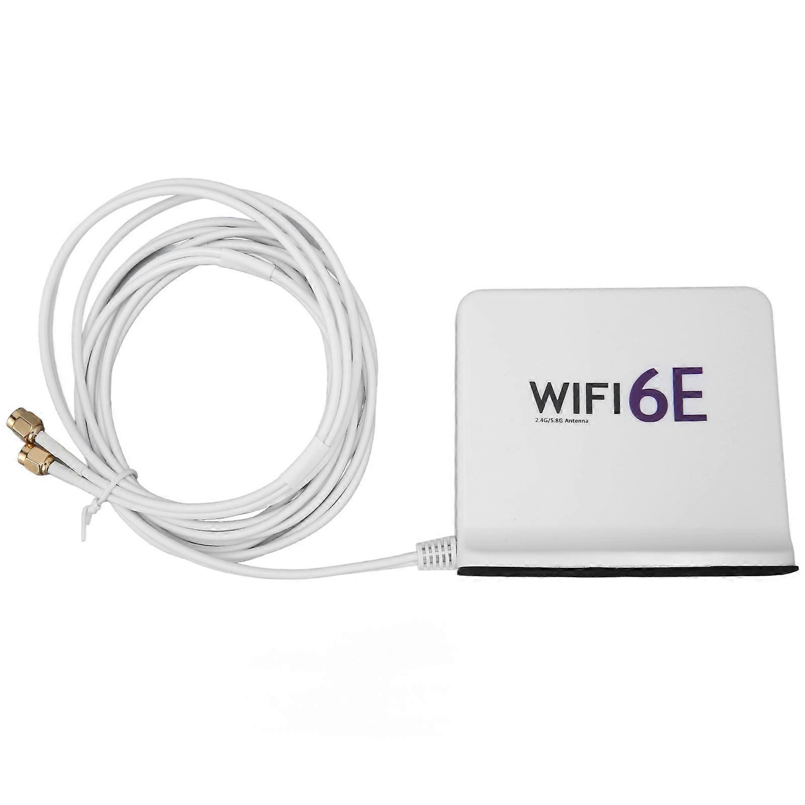 WiFi6E Wireless Network Card Antenna Omnidirectional 4dBi High Gain 2 ...