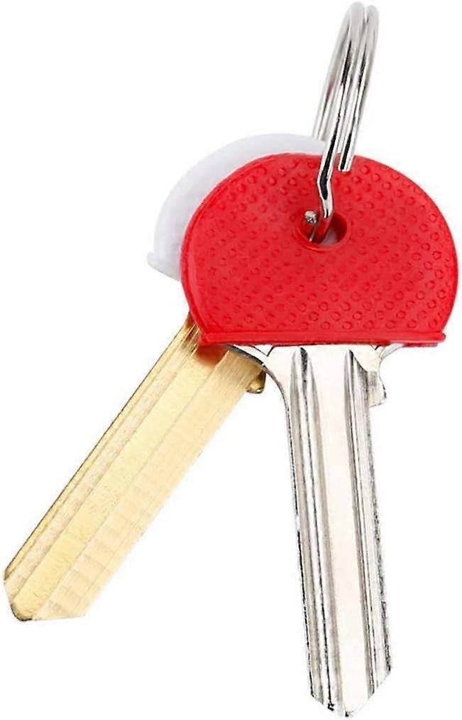 Key Caps, 24 Pieces Colourful Key Identification Rings Key Caps for Key ...