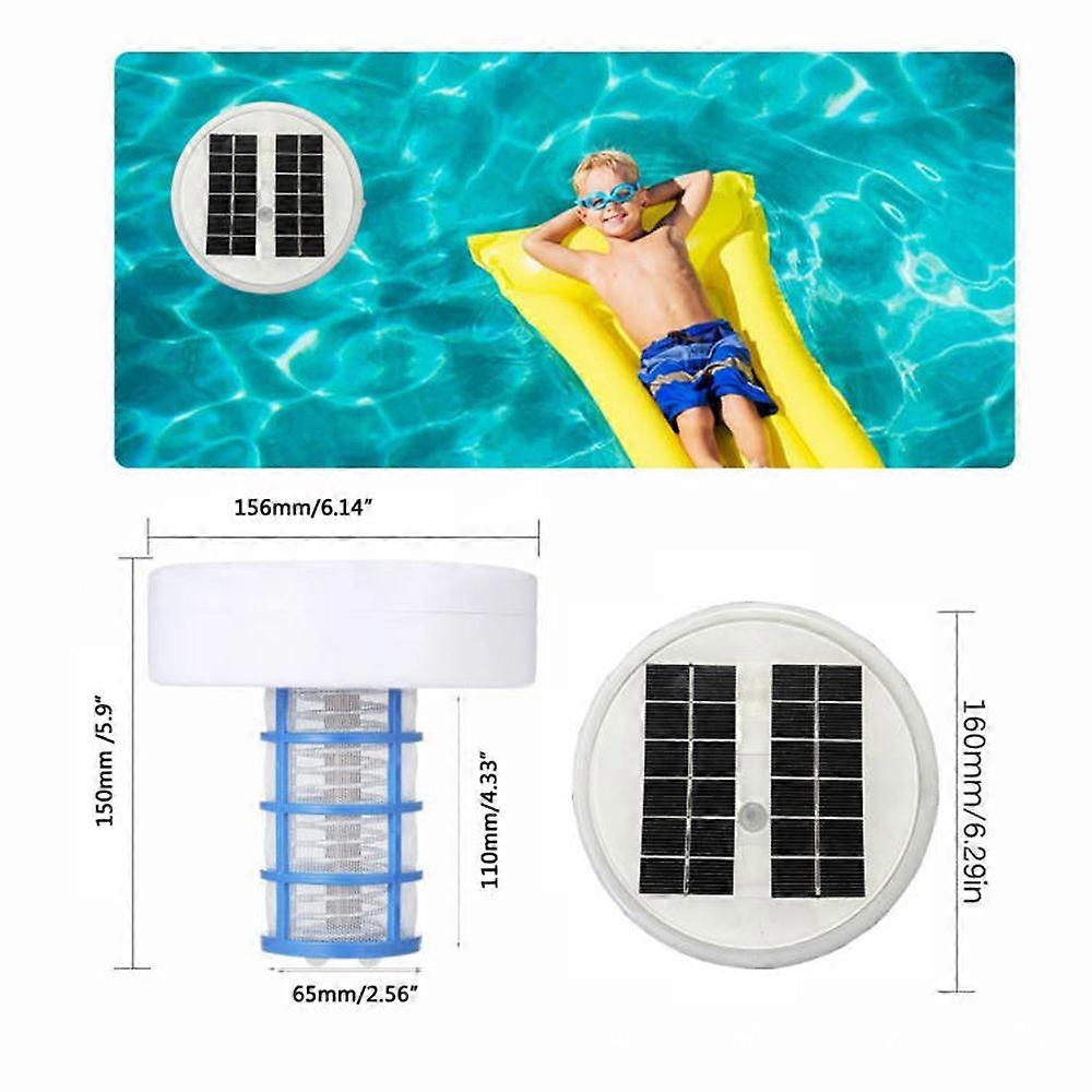 Advanced Solar Pool Cleaner - Reduce Chlorine & Eliminate Algae For ...