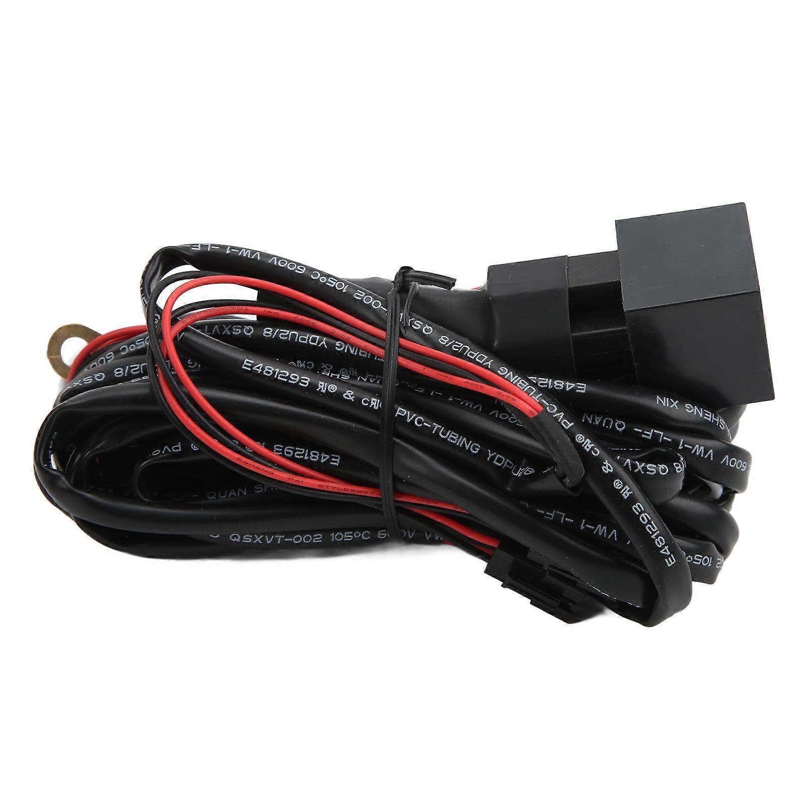 LED CCFL Angel Eyes Relay Wire Harness Fade On Off Function Replacement ...