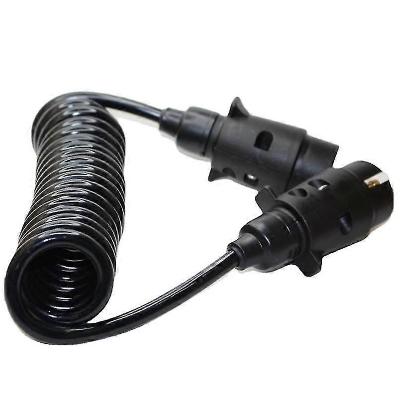 7 Pin Trailer Light Board Edge Extension Cable Truck Caravan Plug Socket Cord Part Lead Wire ...