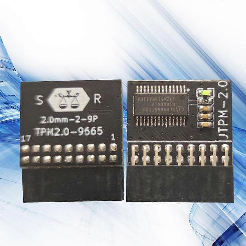GIGABYTE GC-TPM2.0_S 2.0 TPM Module (12 Pin 12-1) LPC 2.0 Trusted ...