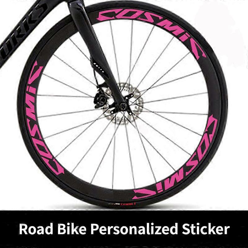 Road Bike WheelSet Sticker Cycling Reflective Stickers Waterproof ...