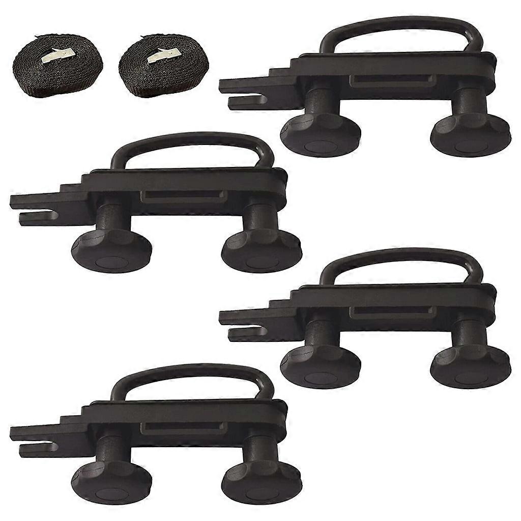 Universal Roof Box U-Bolts Clamps U Bracket 85mm Internal Width with ...