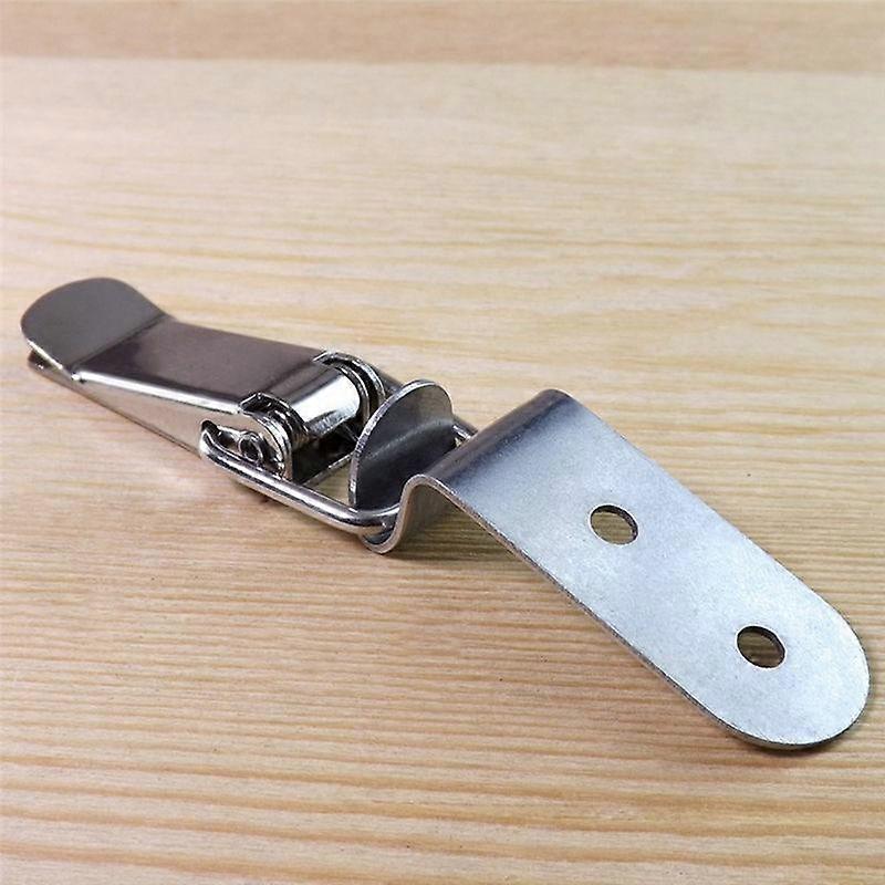 90 Degrees Duck-Mouth Buckle Hook Lock Stainless Steel Spring Loaded ...
