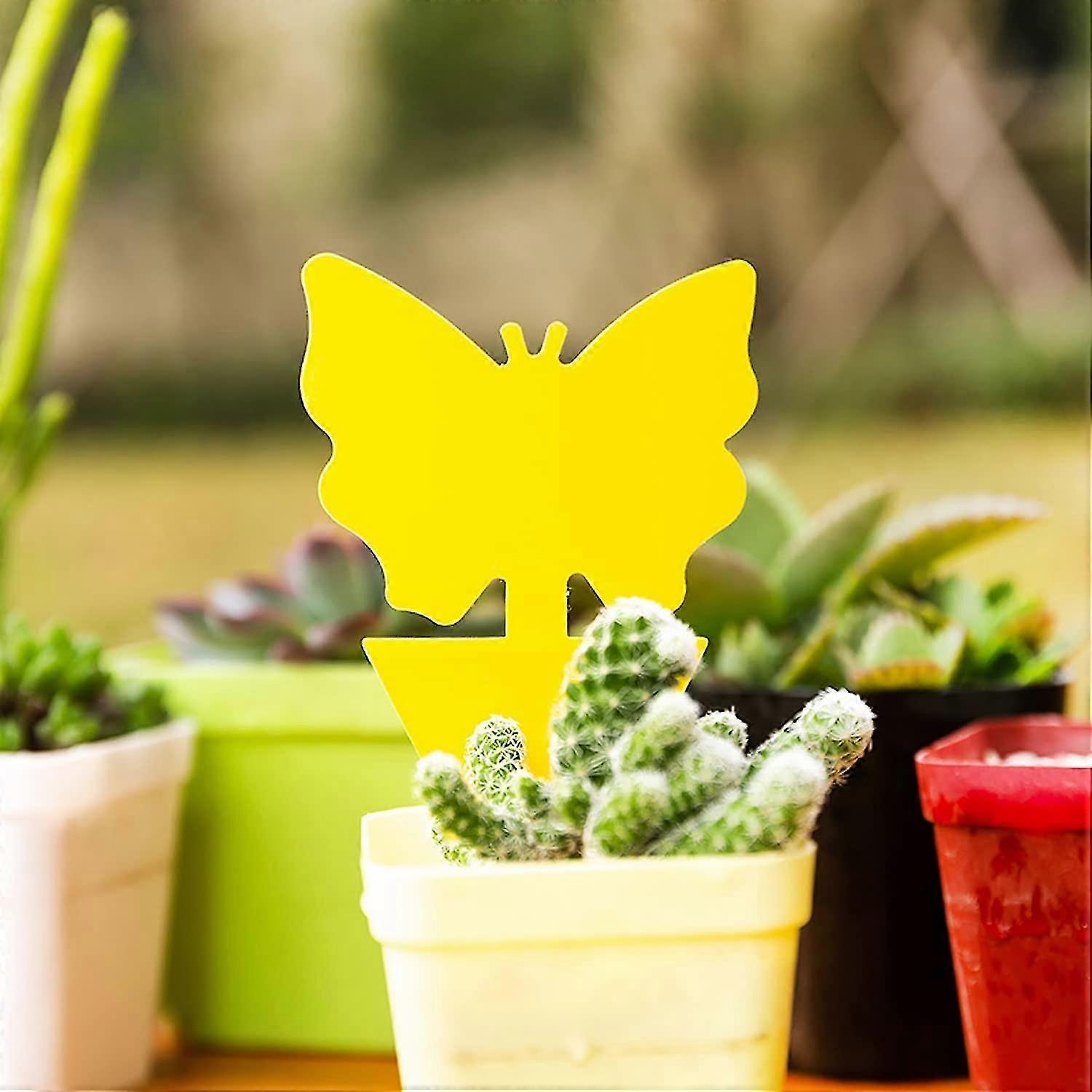 50PCS Double-sided Sticky Insect Board Bait Board Yellow Board ...