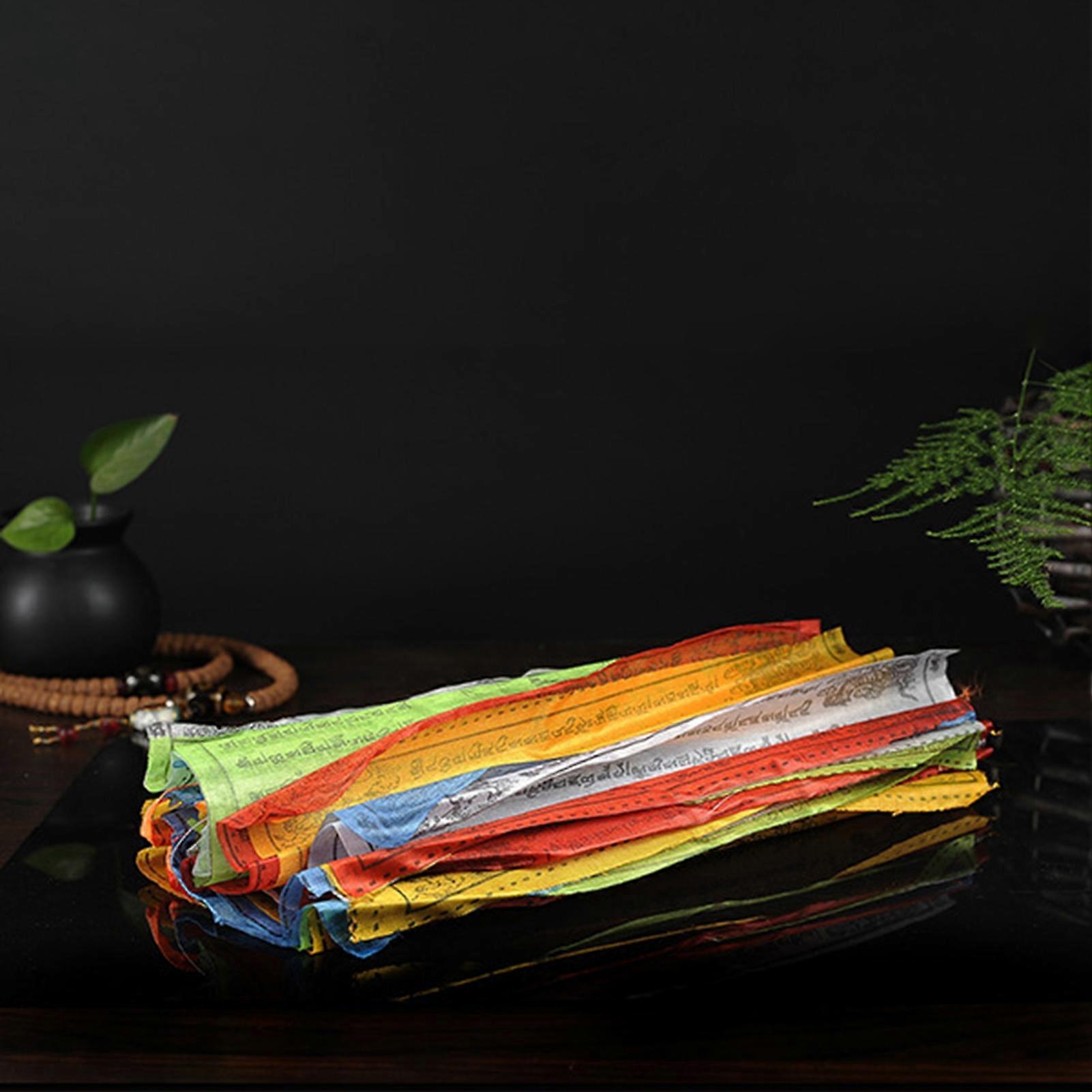 Prayer Flag Portable Lightweight Decorative Religious Flag Tibetan ...