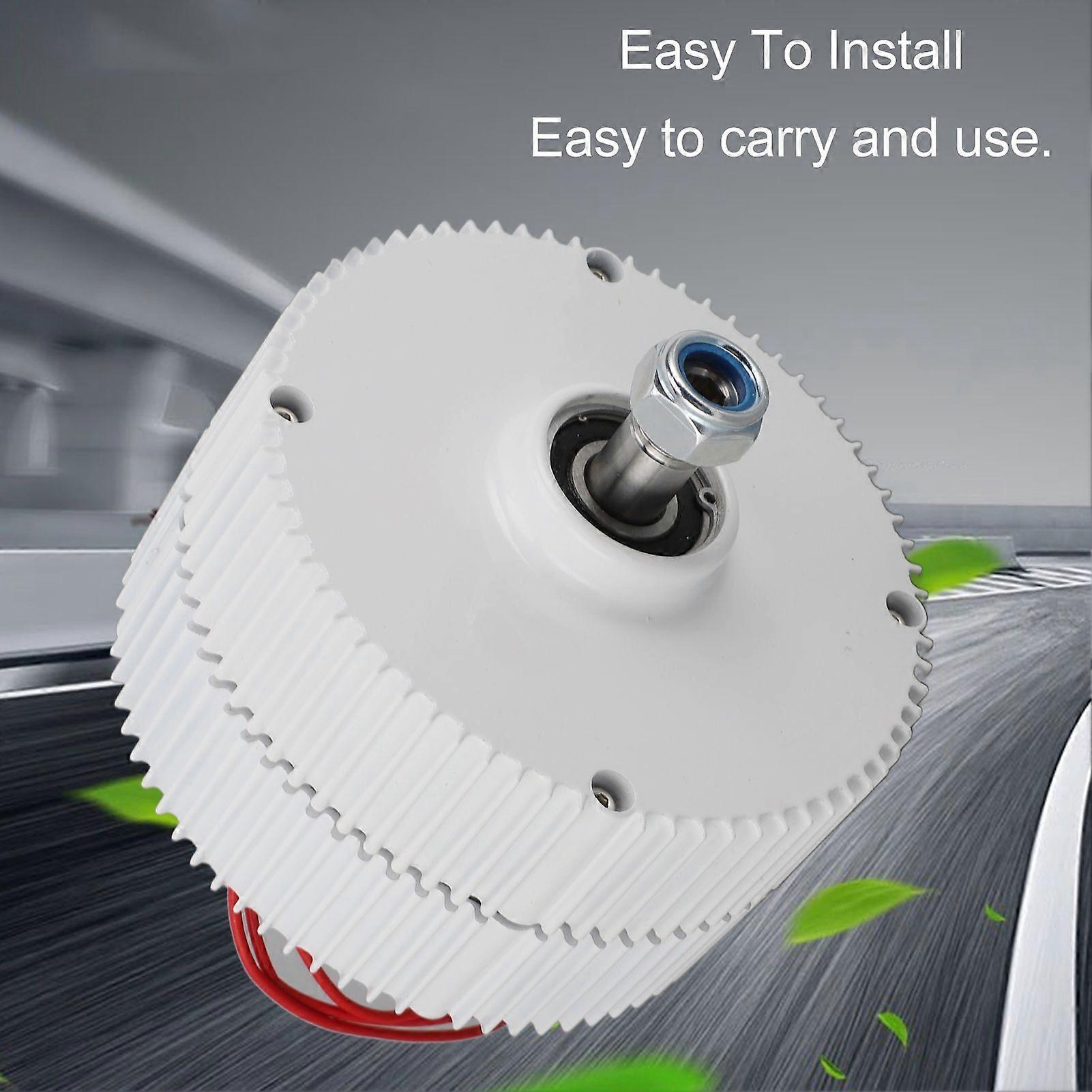 Permanent Magnet Synchronous Motor Dual Shaft 3 Phase AC Alternator 12V ...