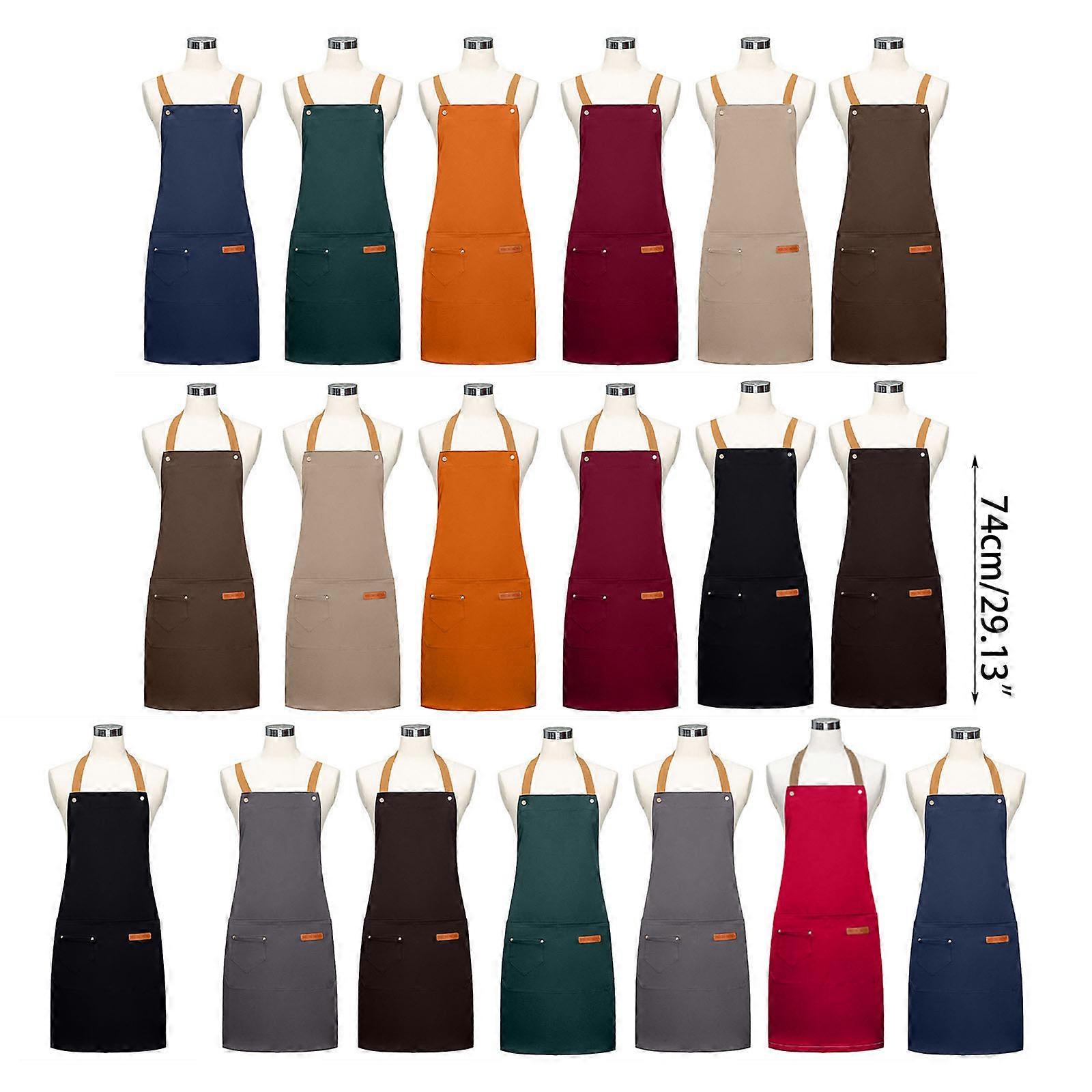 CookingApron Waterproof Oil-proof Overalls Women Men Work Clothes Chef ...