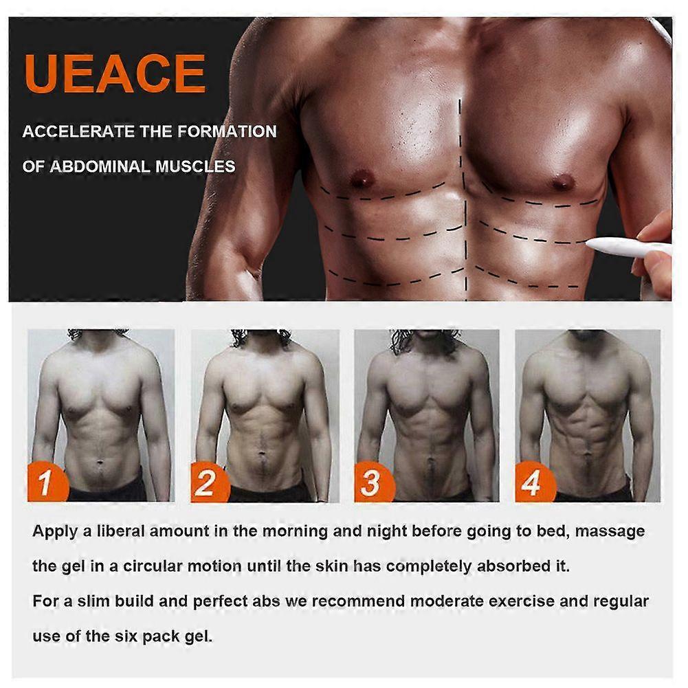 Men's Abdominal Ointment Sweat Anti-cellulite Slimming Firming Six Pack ...