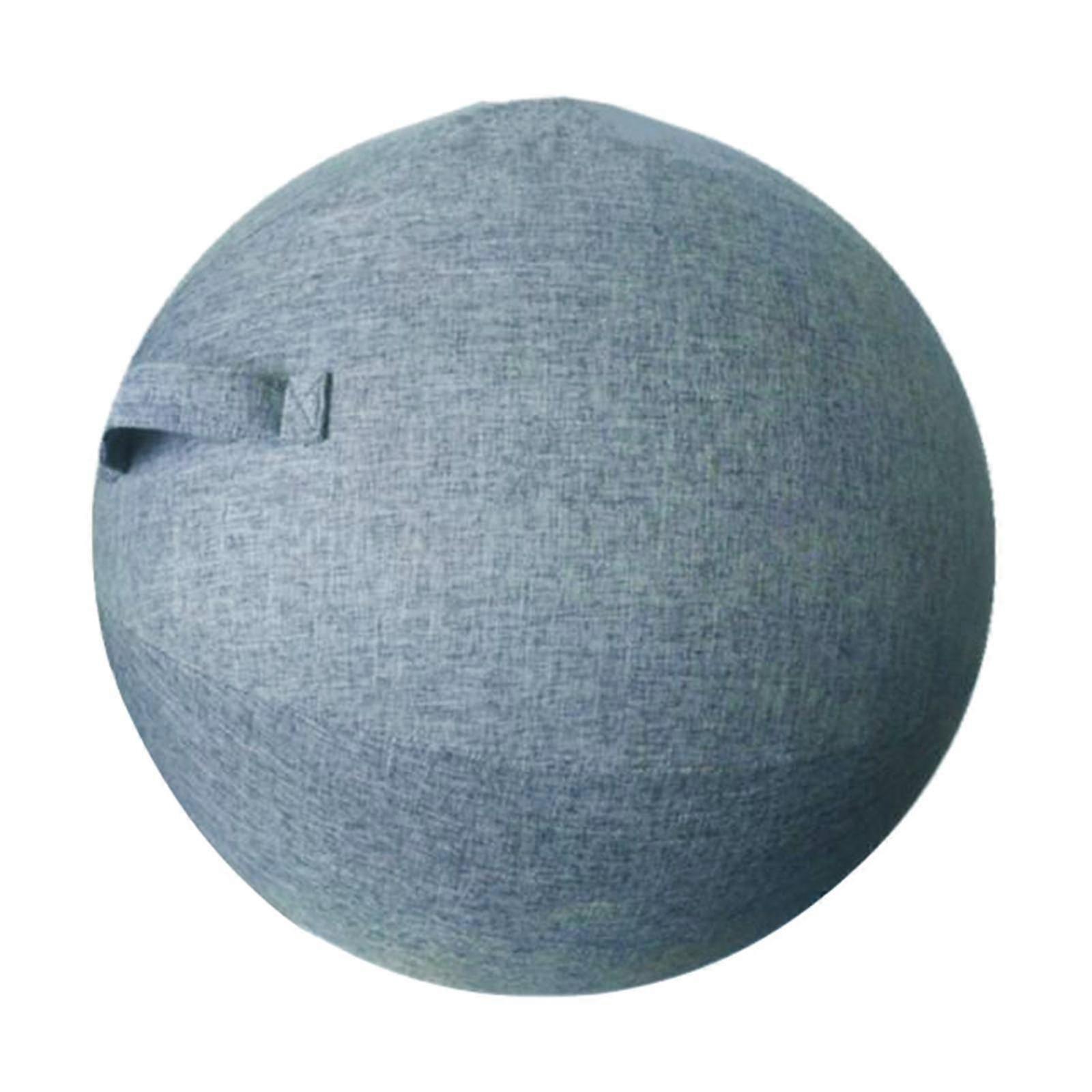 Durable Yoga Ball Cover 65cm Birthing Exercise Pilates Ball sitting on ...