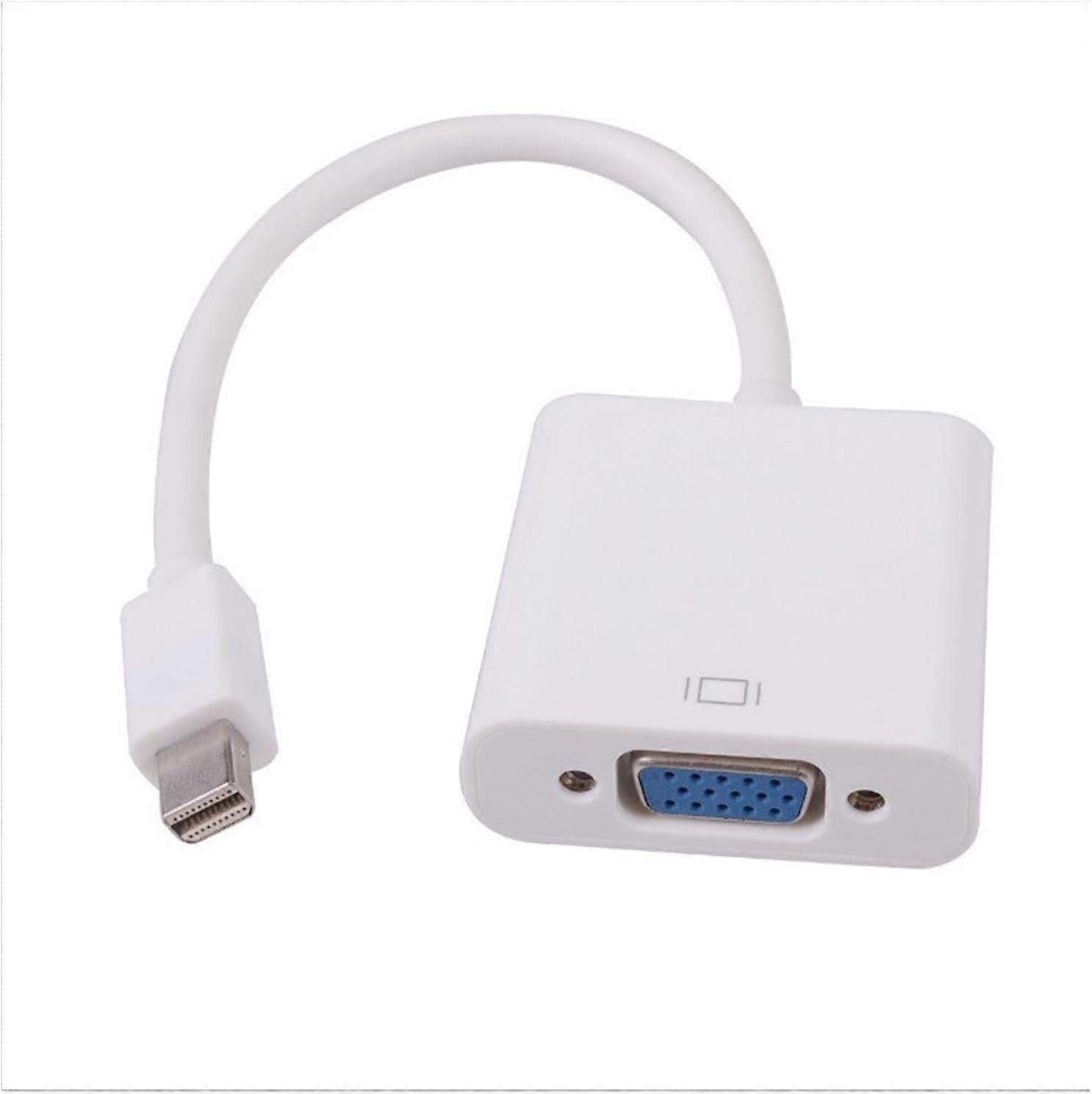 Mini DP to VGA Cable Mini DisplayPort to VGA Converter Cable 0.25 ...