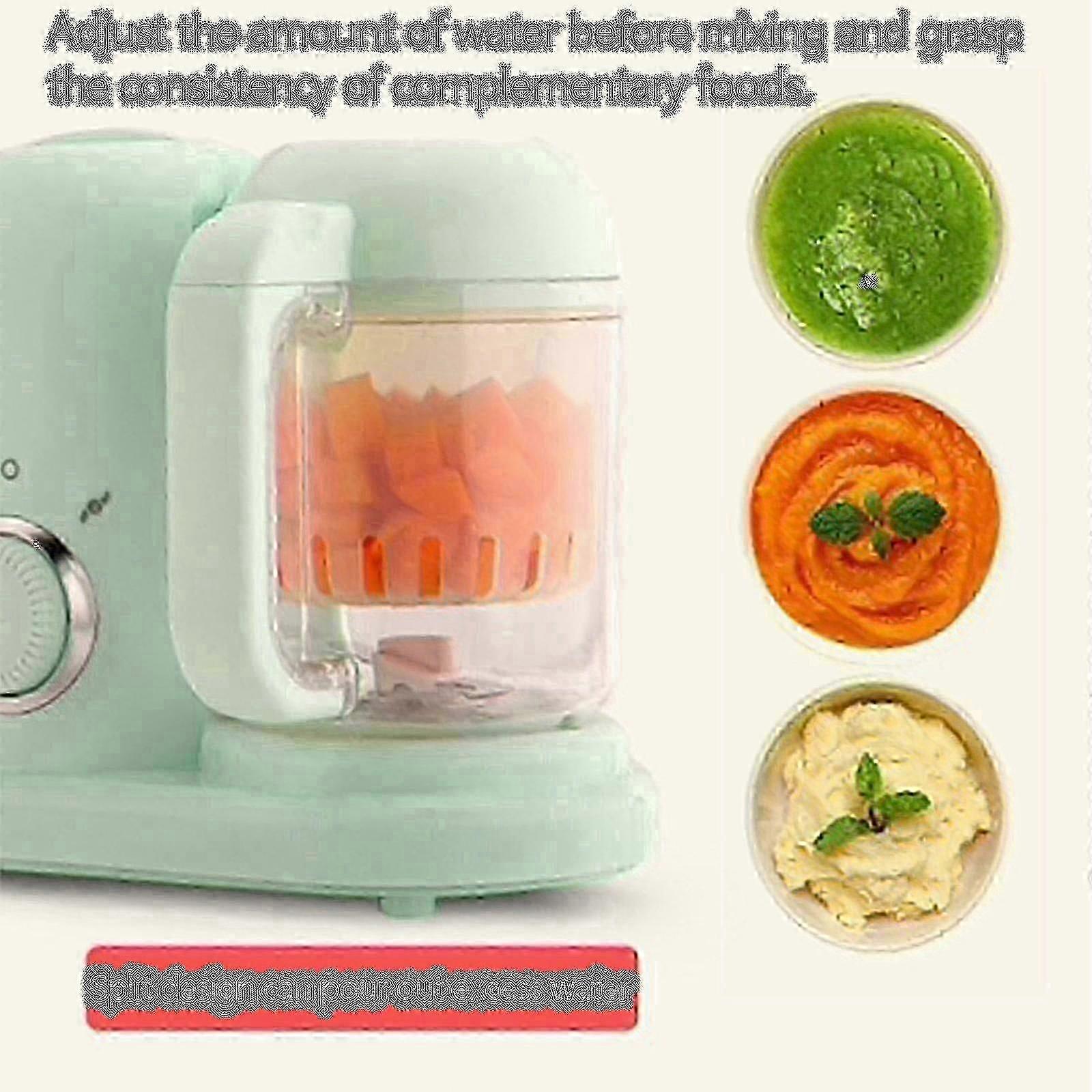 Baby Food Maker, Puree Food Processor,steam Cook And Mixer, Warmer ...