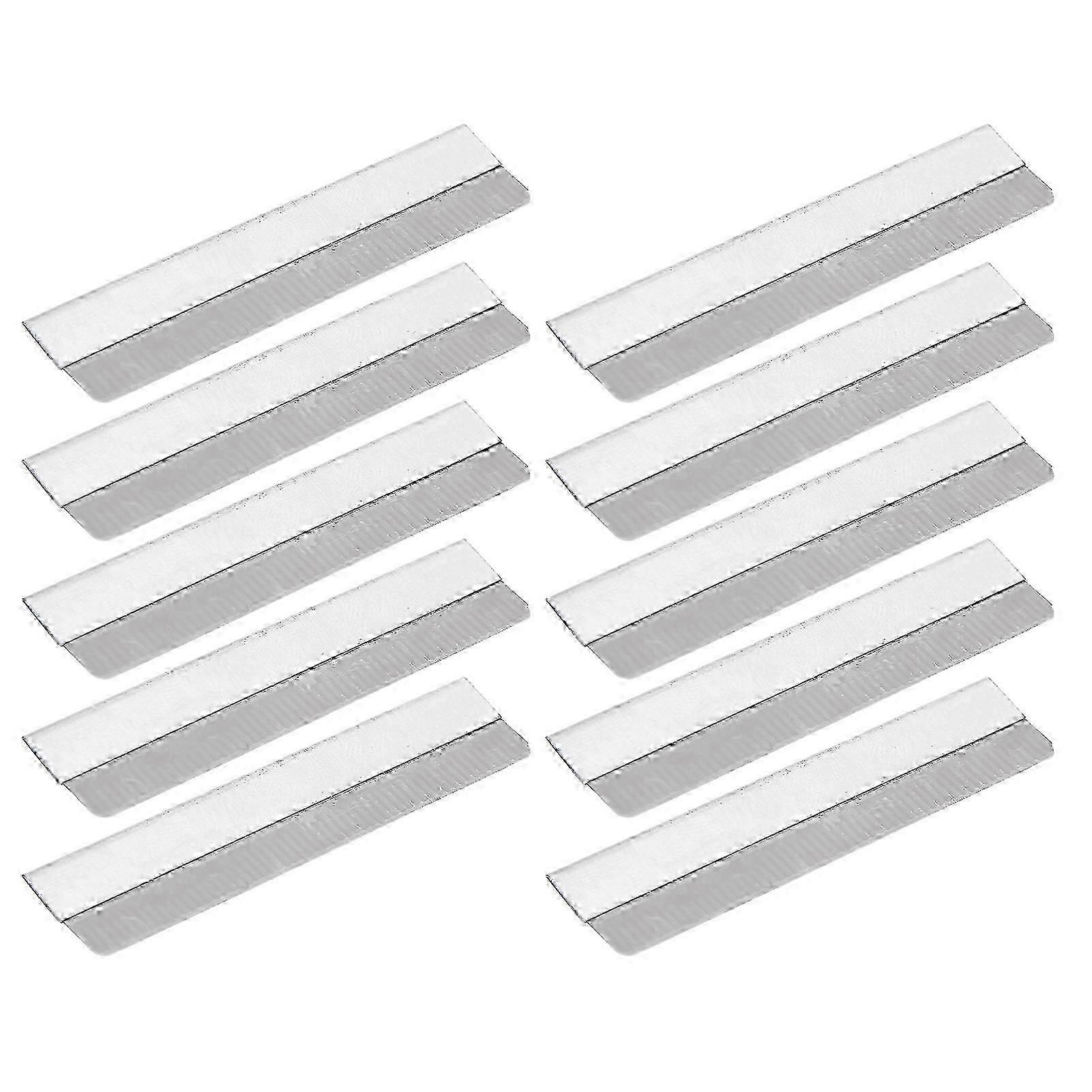 10PCS Eyebrow Razor Blades Hair Removal Brow Shaving Straight Edge ...