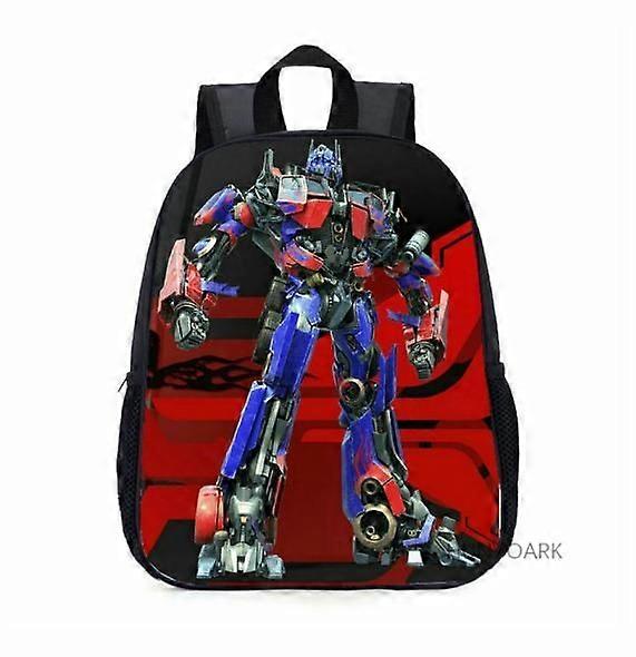 11-16 tum Transformation Bil Robot Tecknad Ryggsäck Resa Humla Optimus ...