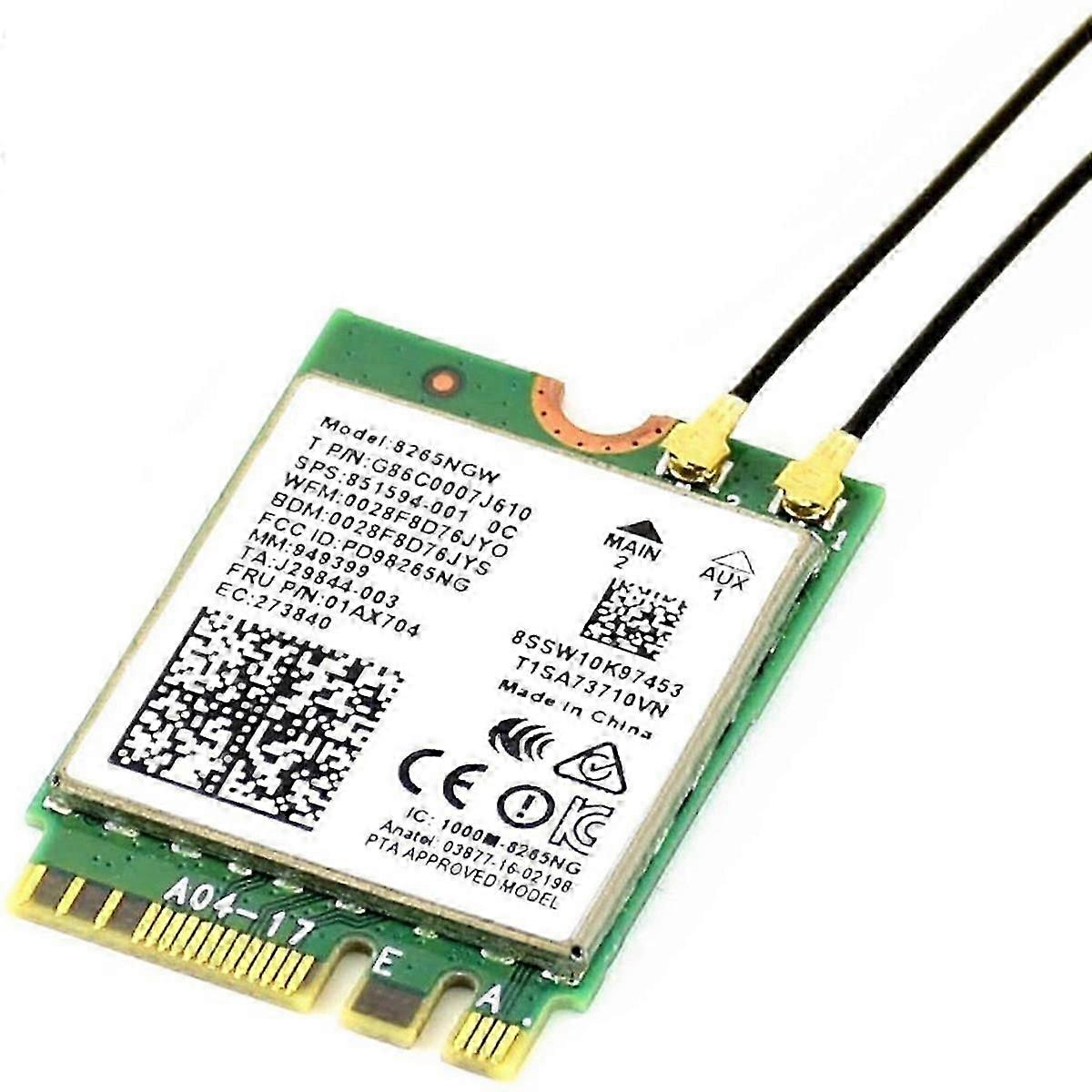 AC8265 Wireless NIC Module for Jetson Nano(B01) Onboard Intel 2.4G / 5G ...
