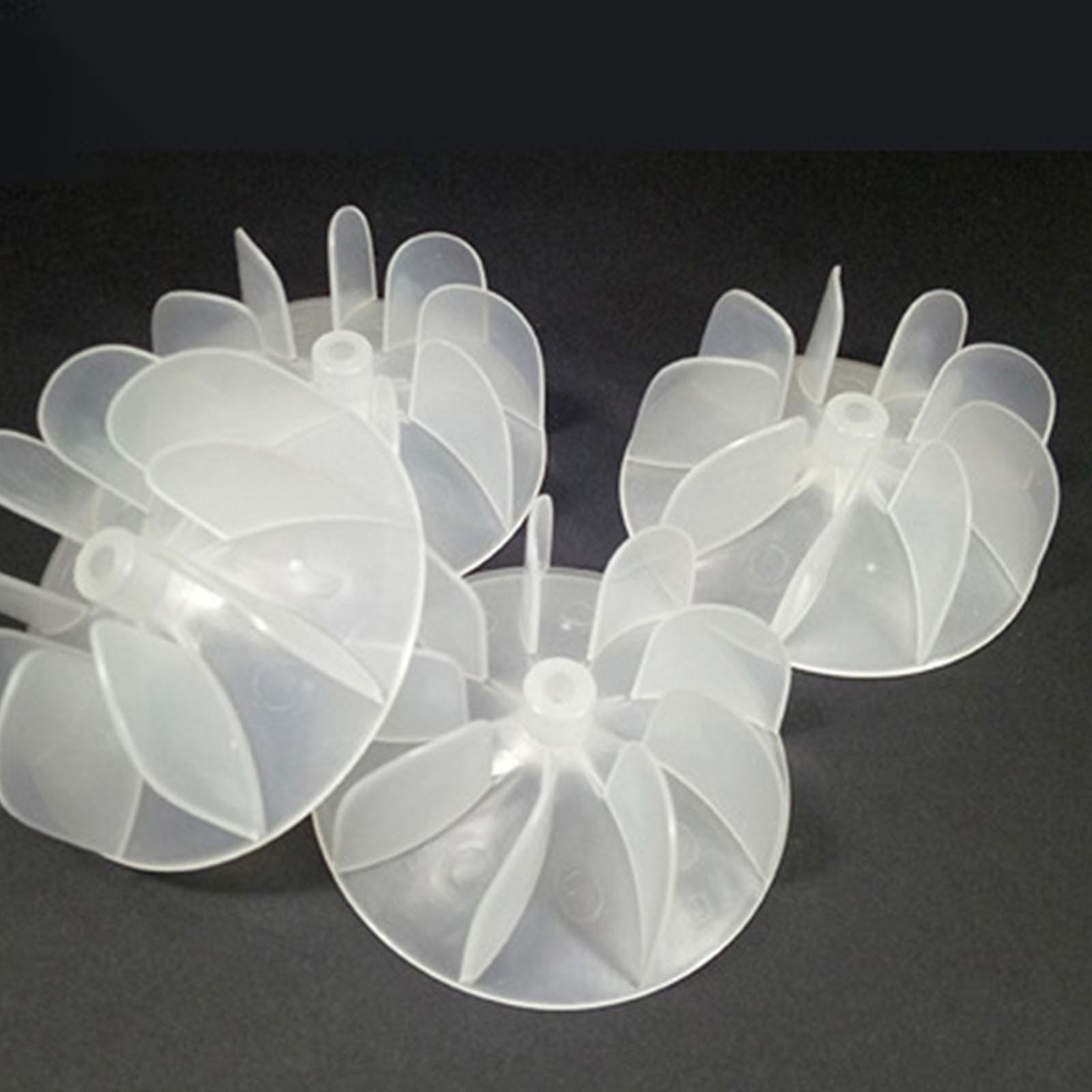 10 Pieces/Set Transparent Color Plastic Fan Blades Hair Dryer Universal ...