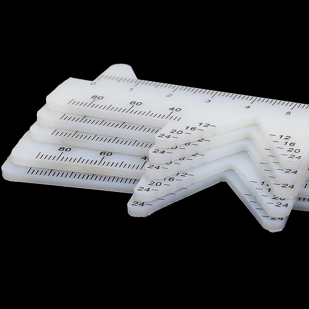 Optical Pupil Distance Ruler Ophthalmic PD Ruler Triangle Hard Ruler ...