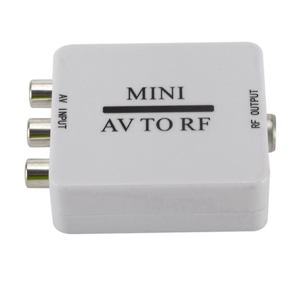 Rca / A / V Composite Video Cable To Rf / Coaxial / Coaxial Converter ...