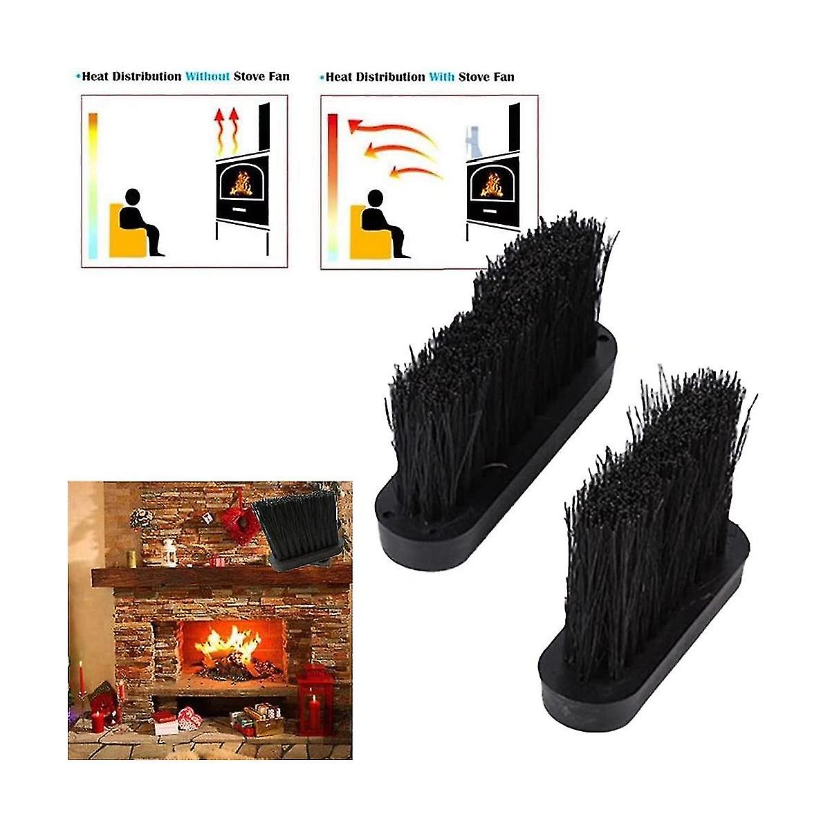 Fireplace Real Fire Wood-burning Fireplace Brush Home Rural Heater ...