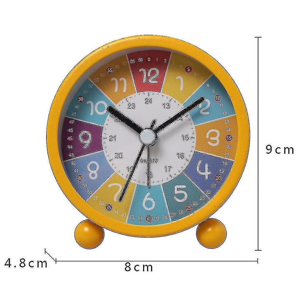 Learning Clock For Kids - Telling Time Teaching Clock - Kids Wall ...