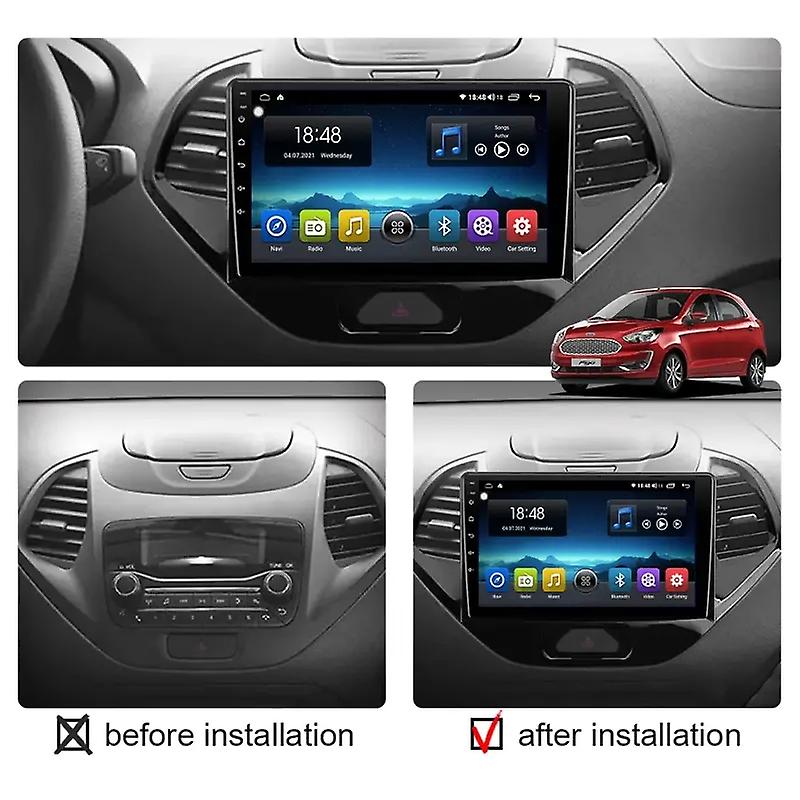 Car Radio Android Auto Video Multimedia Player For Ford Figo 2015 ...