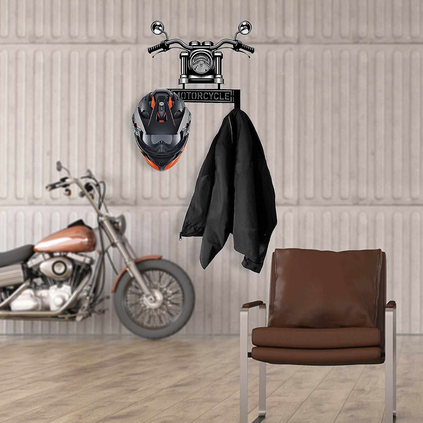 Personalized Motorcycle Helmet Holder Helmet Rack Wall Mount Motorcycle ...