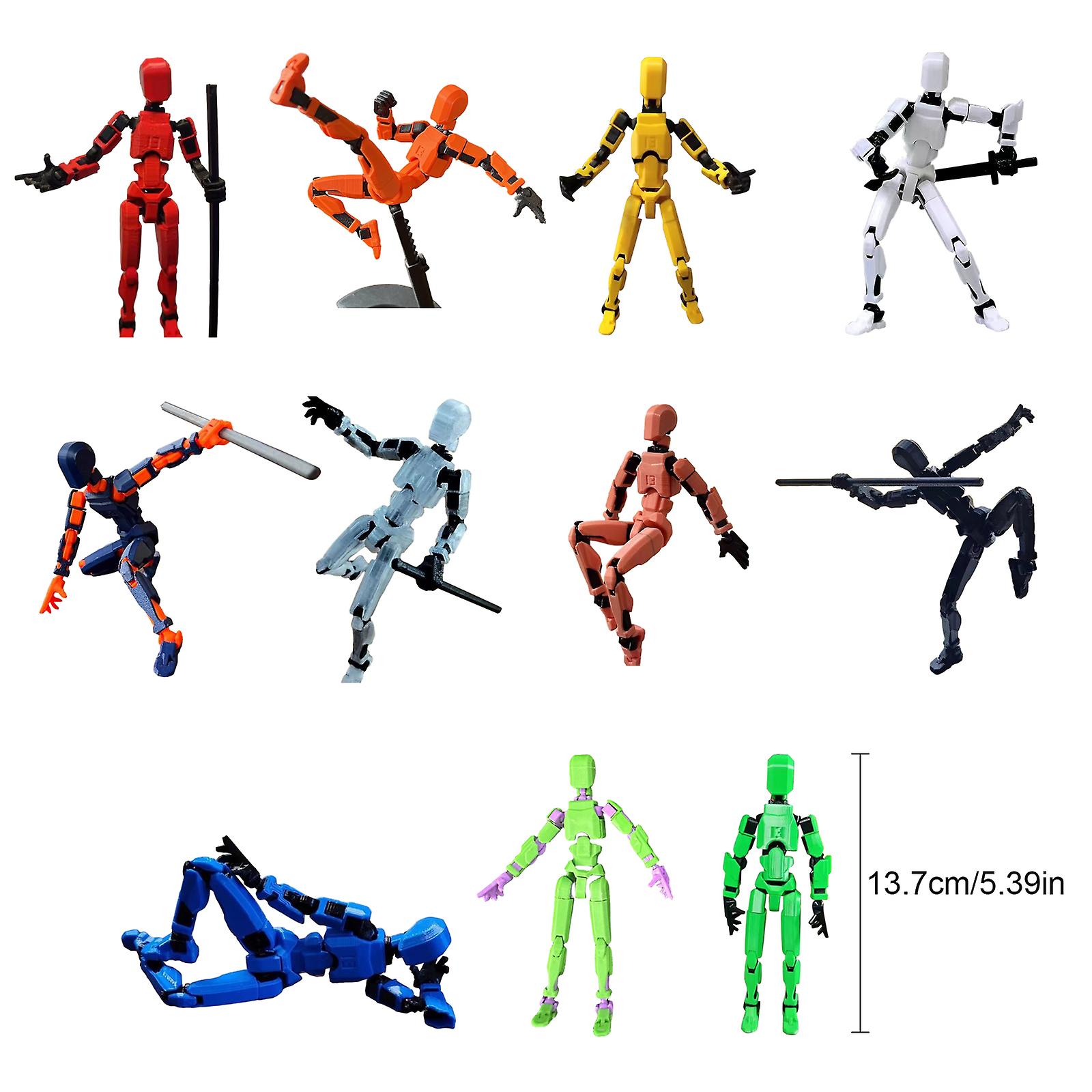 T13 Action Figure Titan13 Action Figure,3D Printed Children Mechanical ...